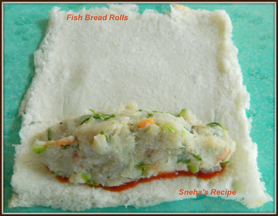 Fish Bread Rolls#FishFriday - Sneha's Recipe