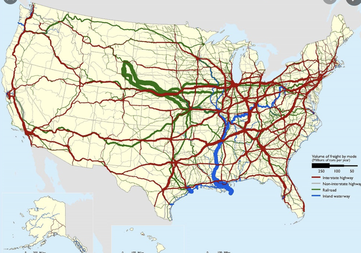 Up Close, with Peter Sage: Maps of infrastructure.