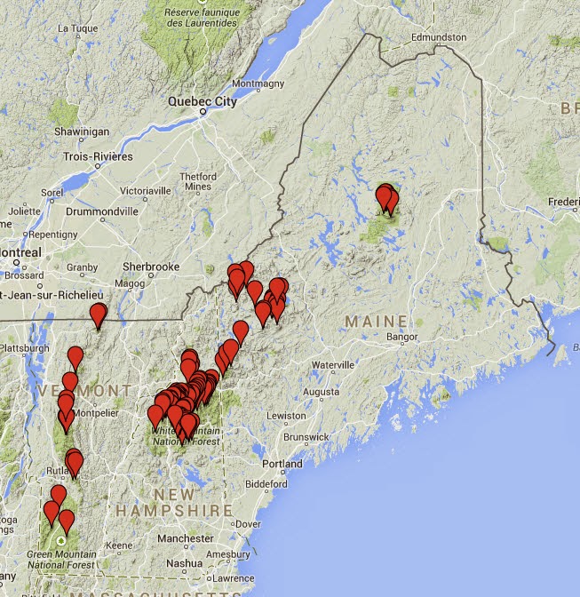 Fumbling Around In The Woods: New England 100 Highest Peaks