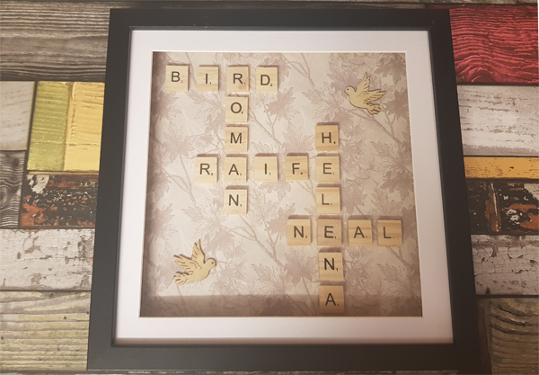 How To Make Beautiful Scrabble Art - Lifestyle & DIY blogger with a ...