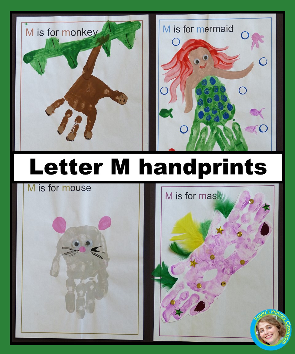Paula's Primary Classroom: M might look like a mess