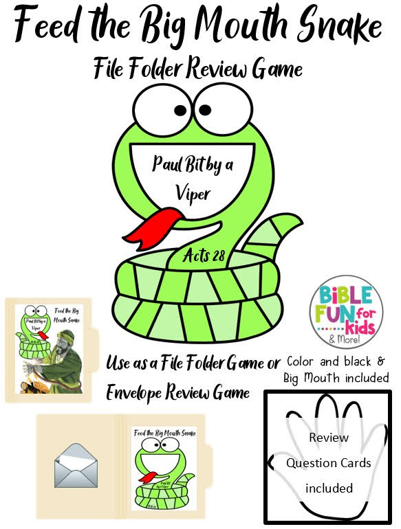 Feed the Snake Game | Bible Fun For Kids