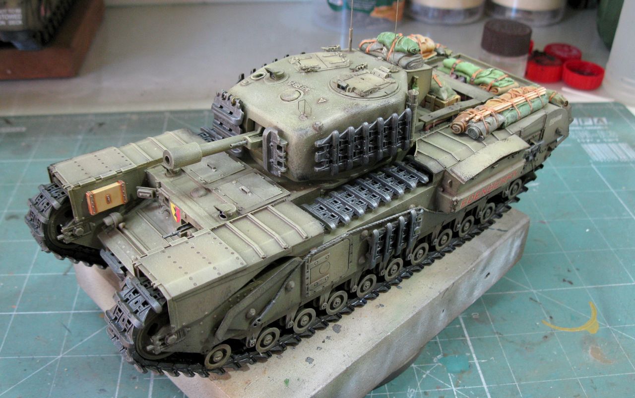 Panzerserra Bunker- Military Scale Models in 1/35 scale: Churchill Mk V ...