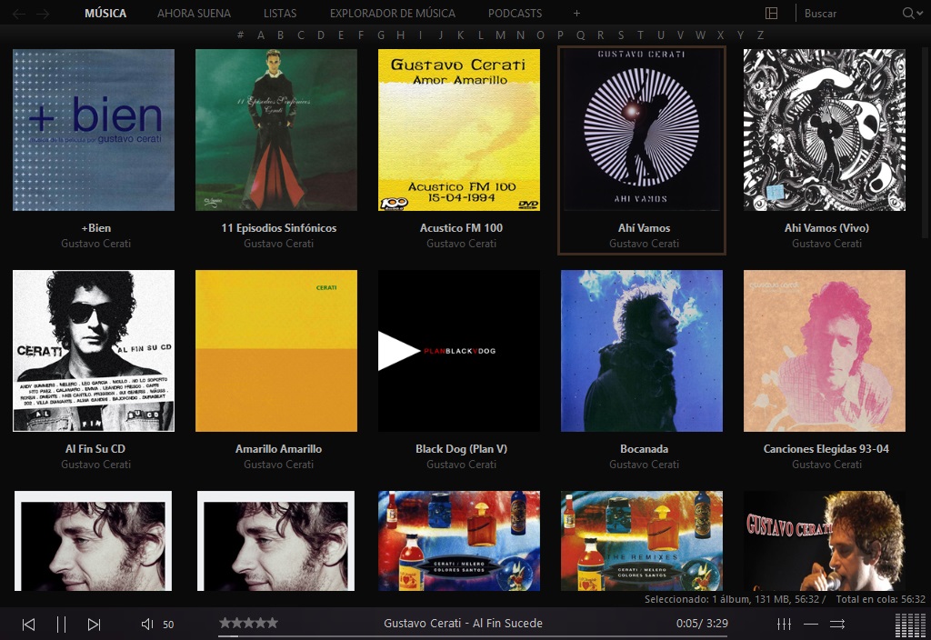 DISCOGRAFIA GUSTAVO CERATI