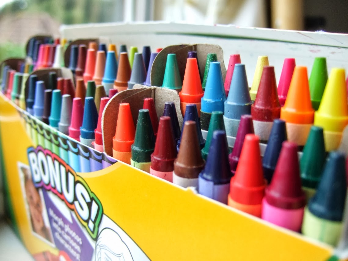 Emy's Crafty Blog: Wednesday Love: Crayon Love