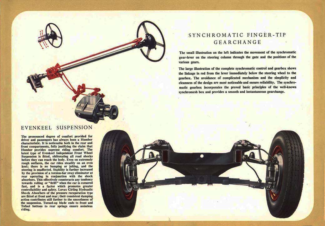 .: 1948. Humber Hawk. brochure (English)