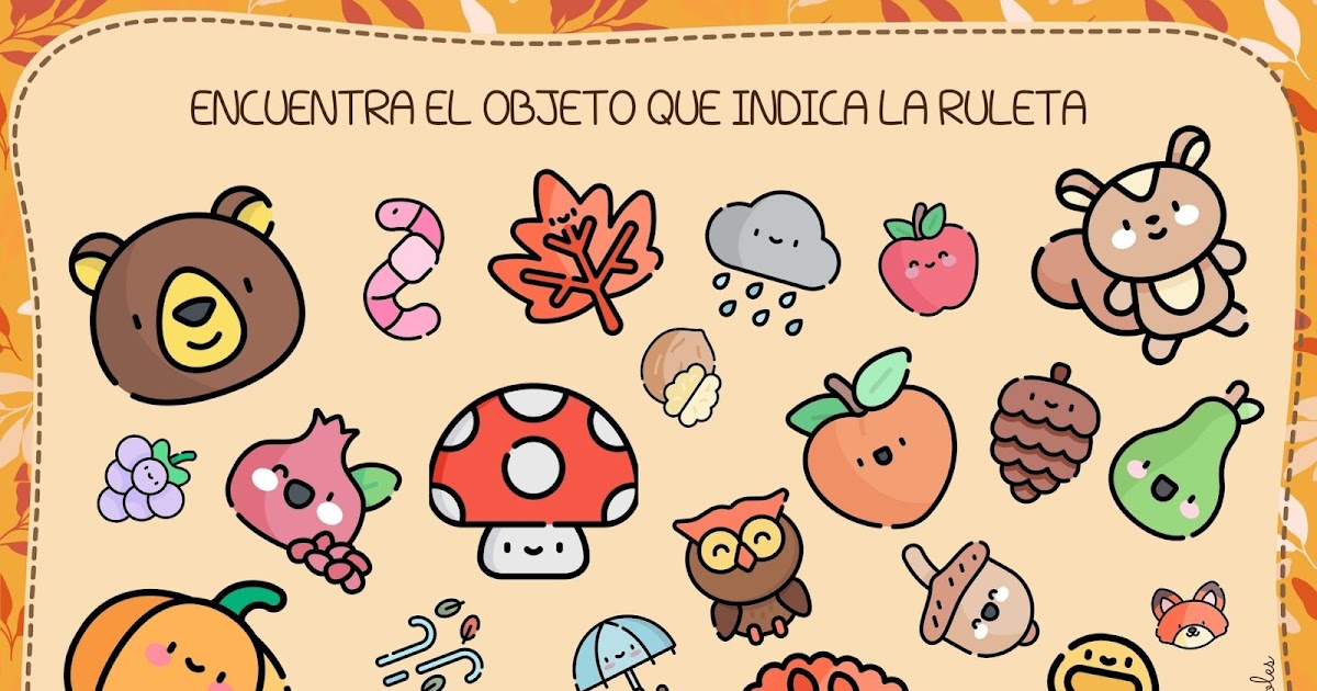 ENCUENTRA LOS OBJETOS DE OTOÑO