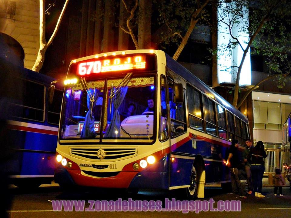 Colectibus - Zona de Buses: LINEA 670