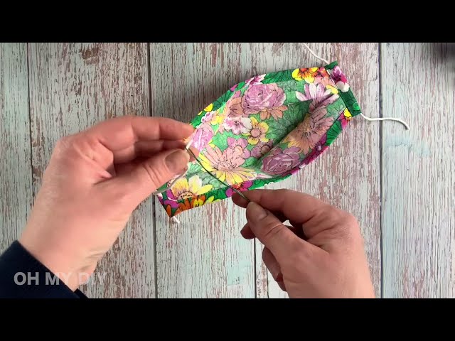 MODELO NOVO: DIY Easy Surgical Mask Cover Costura Tutorial - Moldes e ...