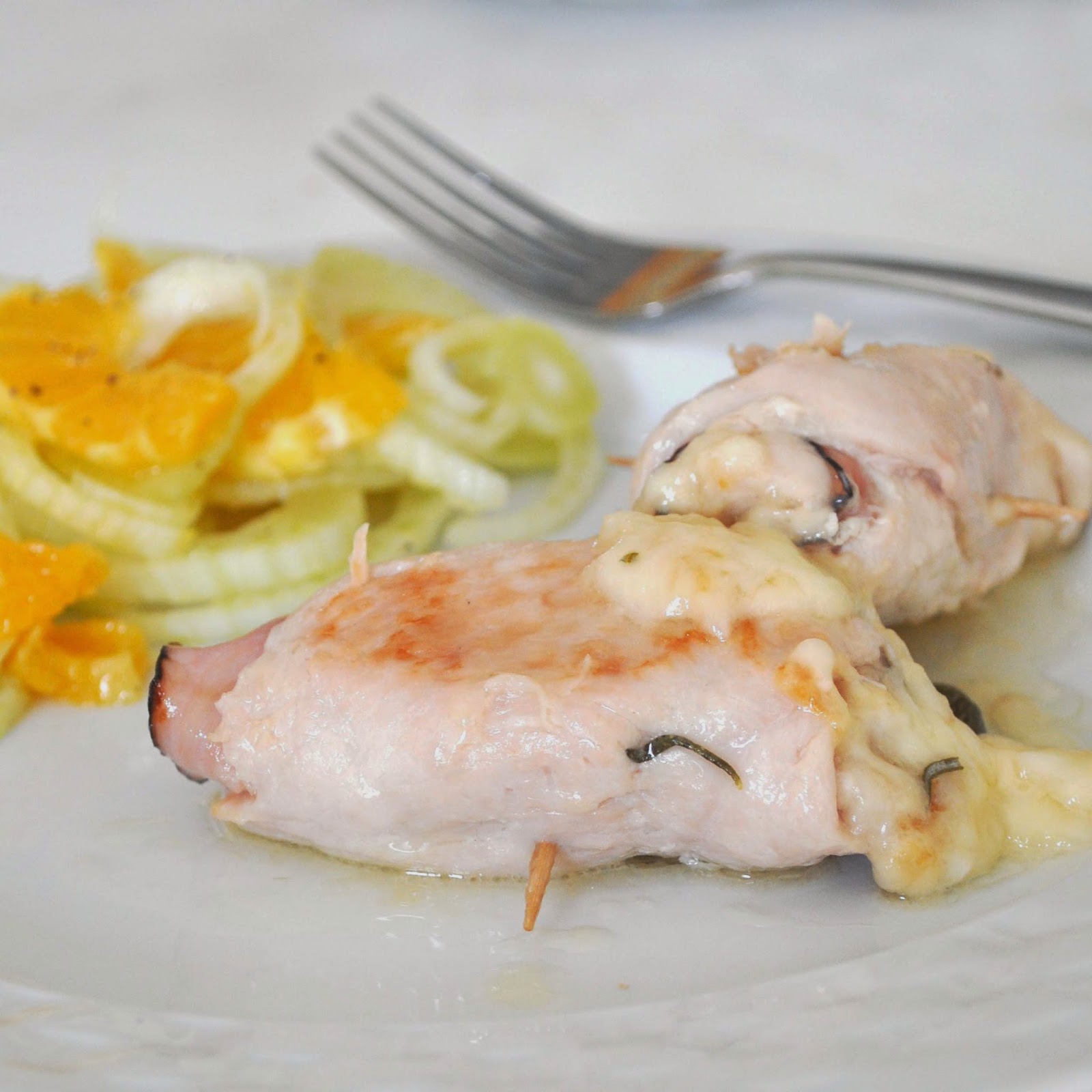 Cooking with Manuela: Savory chicken rolls with ham and provolone cheese