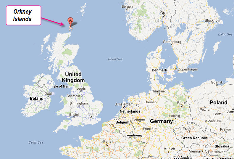 Skitler Sightings and Travel Tales: Orkney Islands (June 17, 2012)