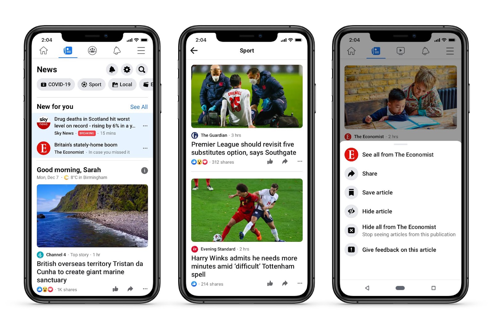 Facebook Is Launching Its News Feature Outside Of The USA, With The UK ...