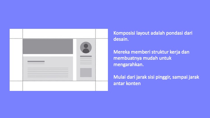 Komposisi pada desain layout | Fadey Jevera