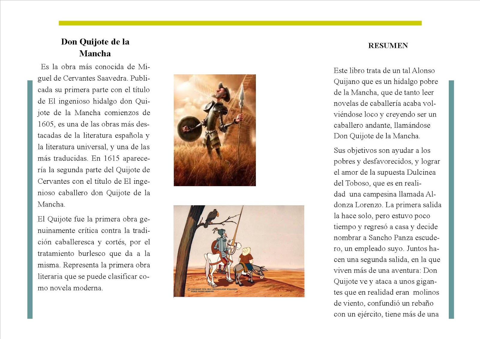 Don Quijote de la Mancha: Análisis literario