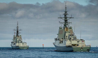 Asian Defence News: The Royal Australian Navy Demonstrates Cooperative ...