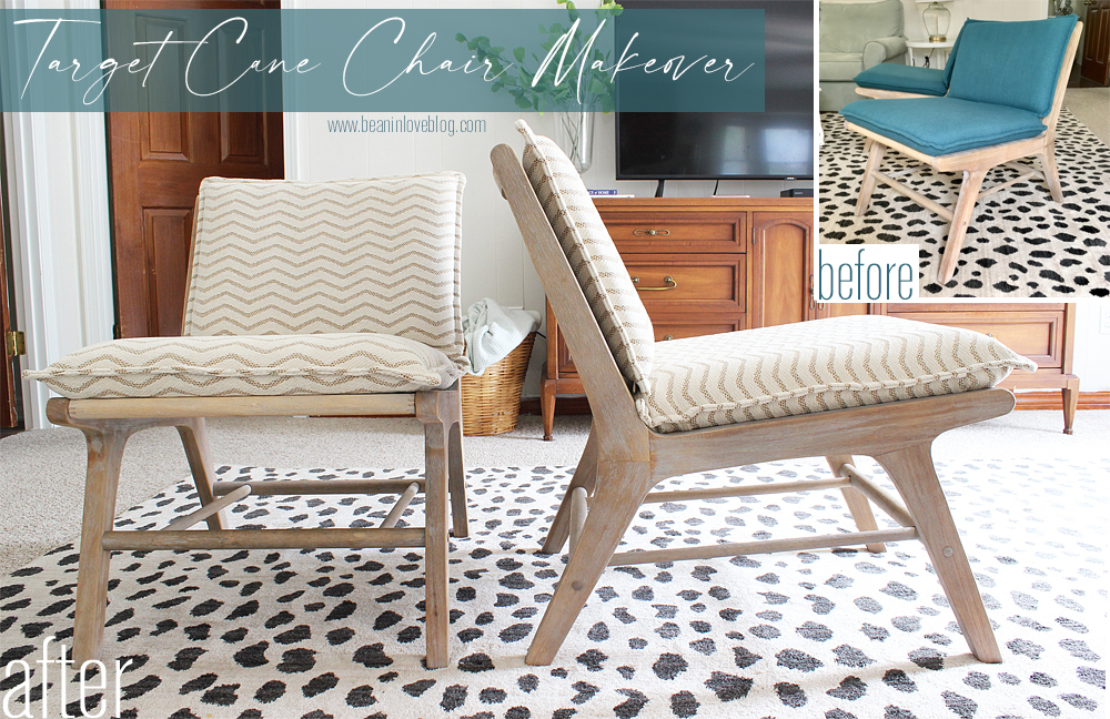 Lincoln Cane Chair Makeover - Bean In Love