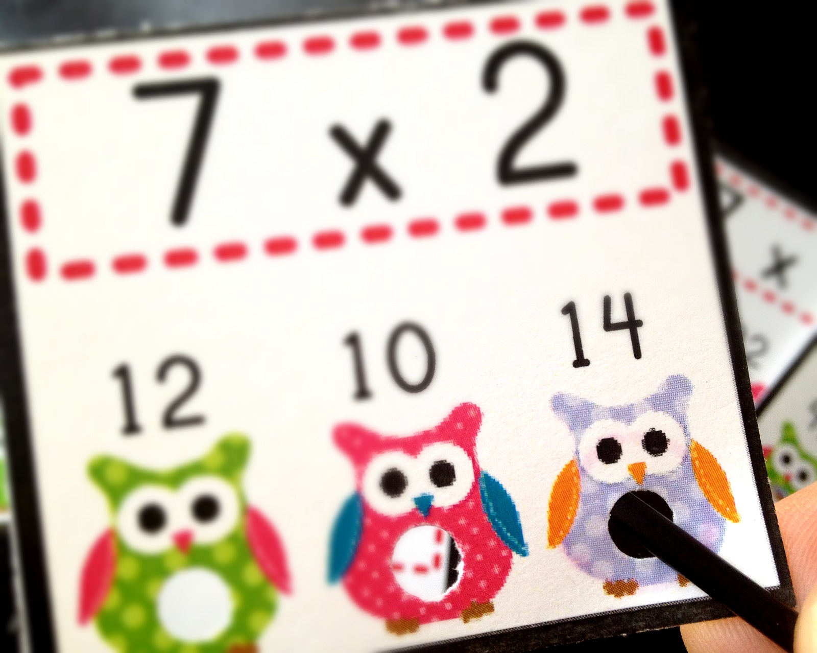 H"OWL"oween Poke Math Games and FREEBIE - FlapJack