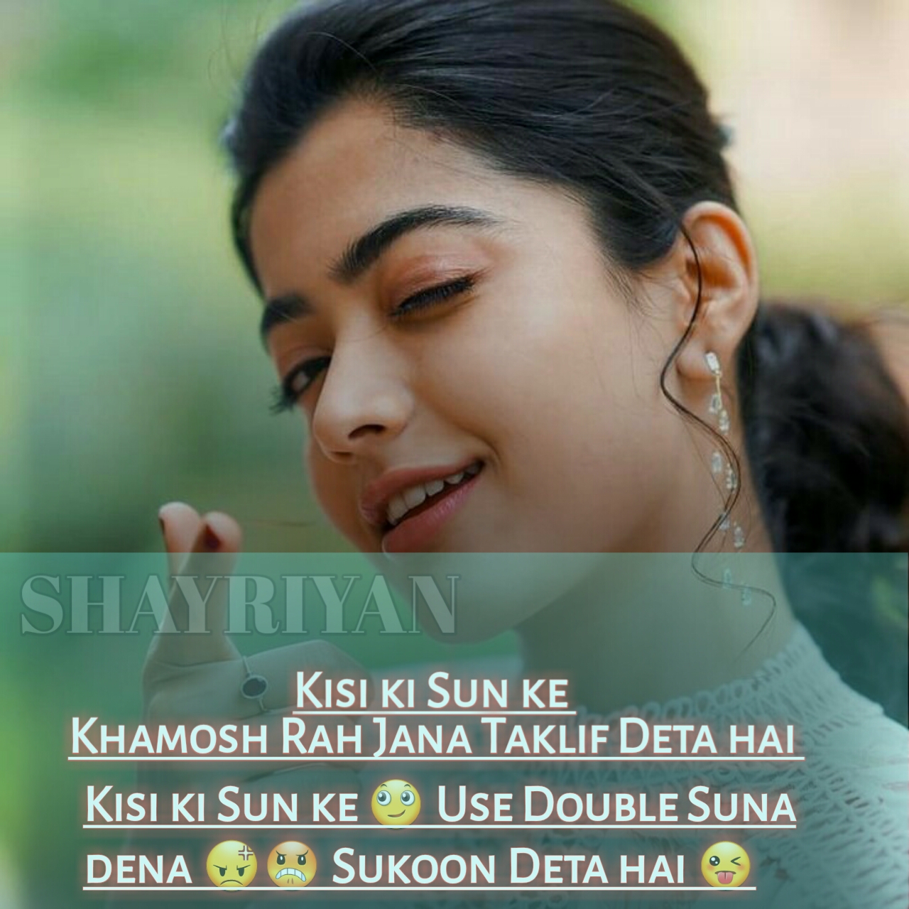 ATTITUDE Facebook status for Boys and girls | New Hindi Shayari