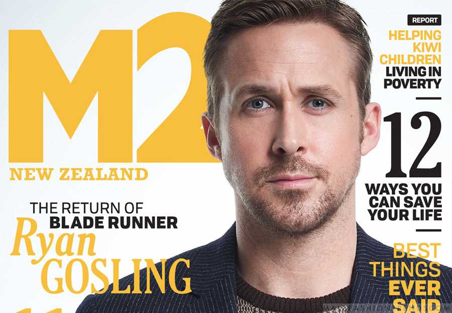 Ryan Gosling se enfunda en looks effortless para M2 Magazine