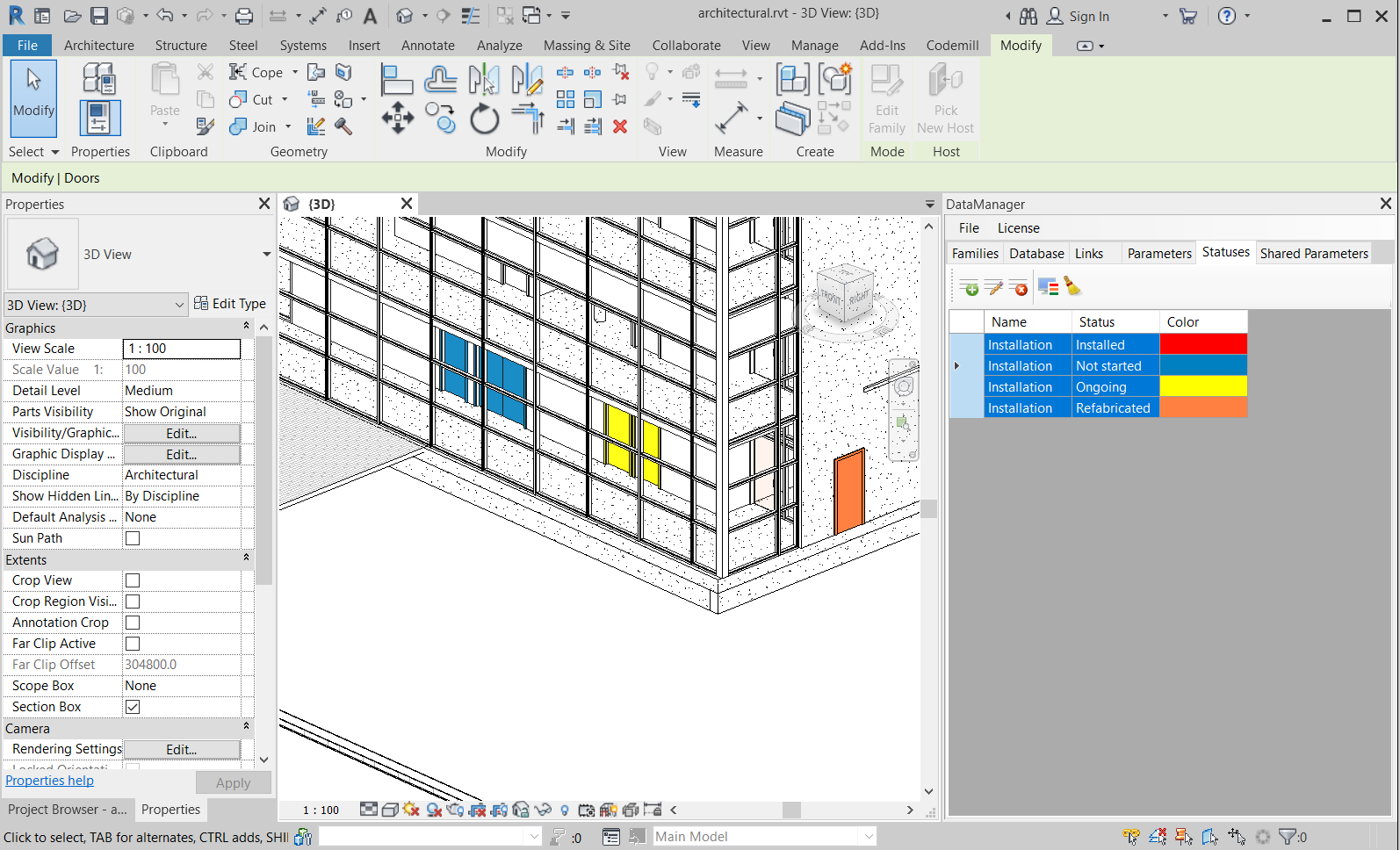 Revit Add-Ons: Codemill DataManager