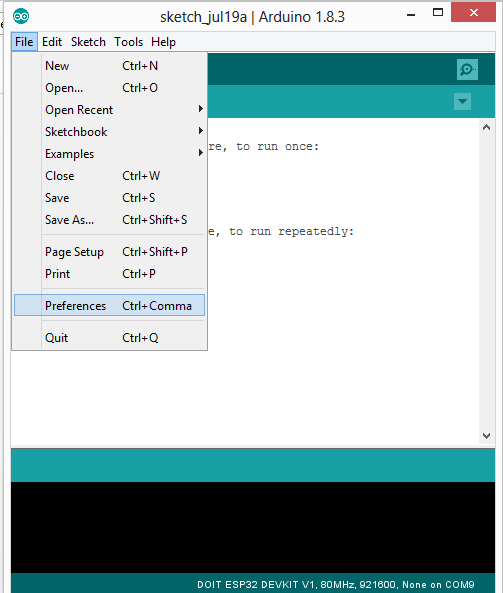 Install dan Upload Program ESP32 Menggunakan Arduino IDE - technology Install dan Upload Program ESP32 Menggunakan Arduino IDE - technology