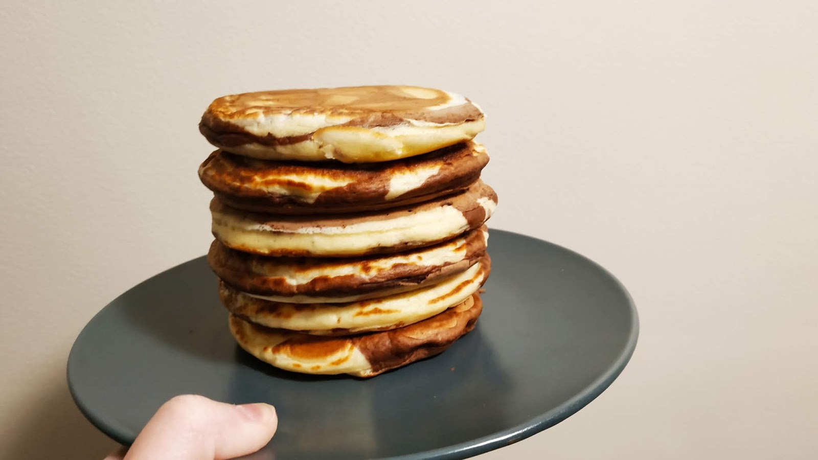 Pancake Bi-colore Vanille / Chocolat