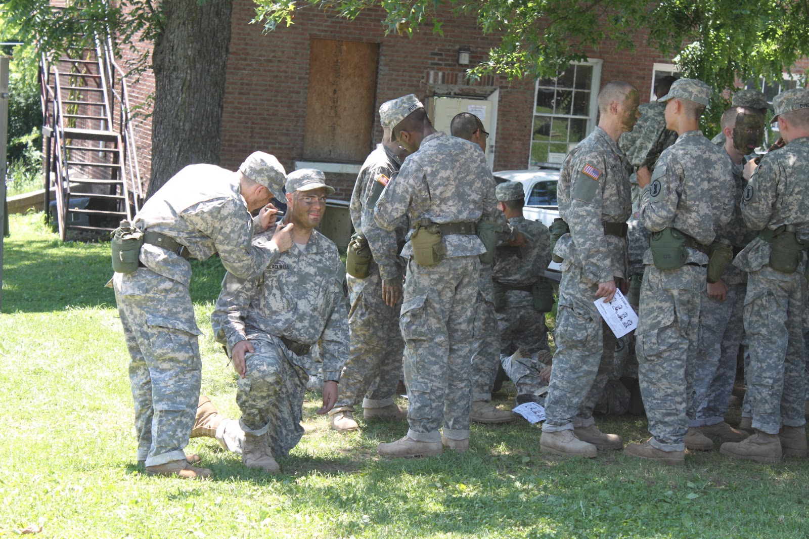 U.S. Army Cadet Corps: Cammo, Relays and Mud