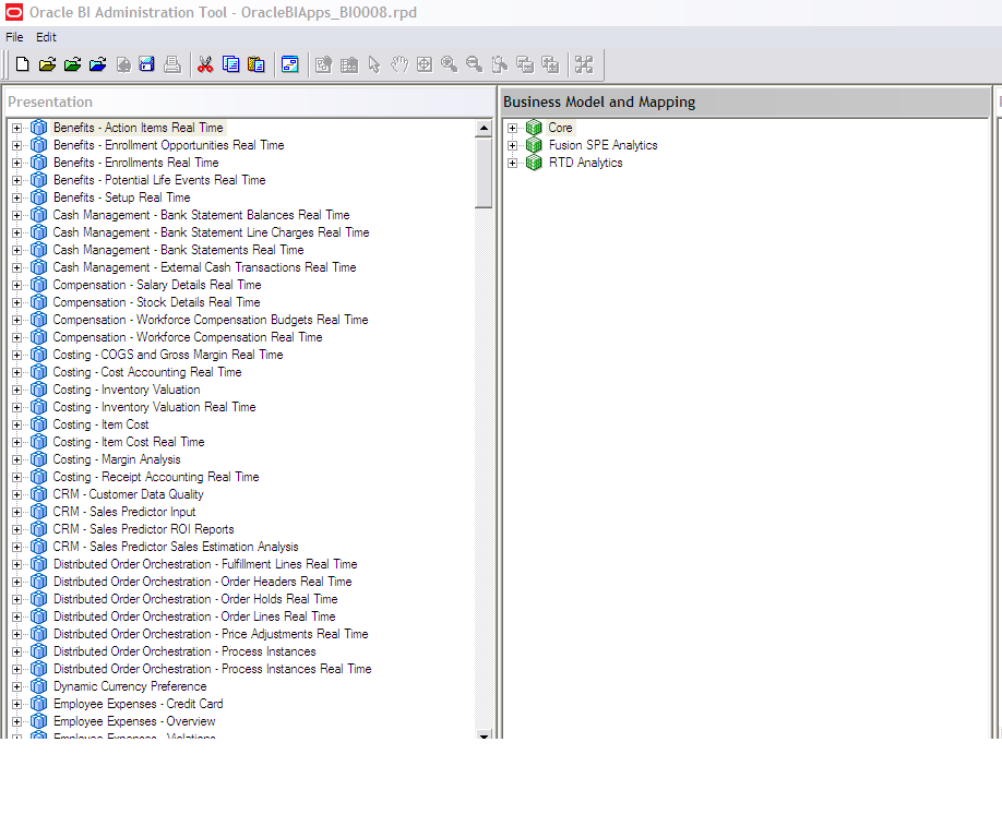 Fusion APPS Quick Start: Oracle Transactional Business Intelligence ...