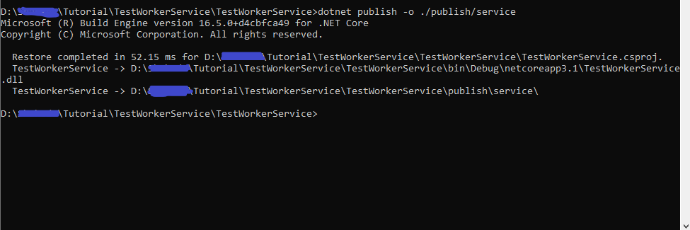 Building a windows service with .net core worker services - Microsoft ...