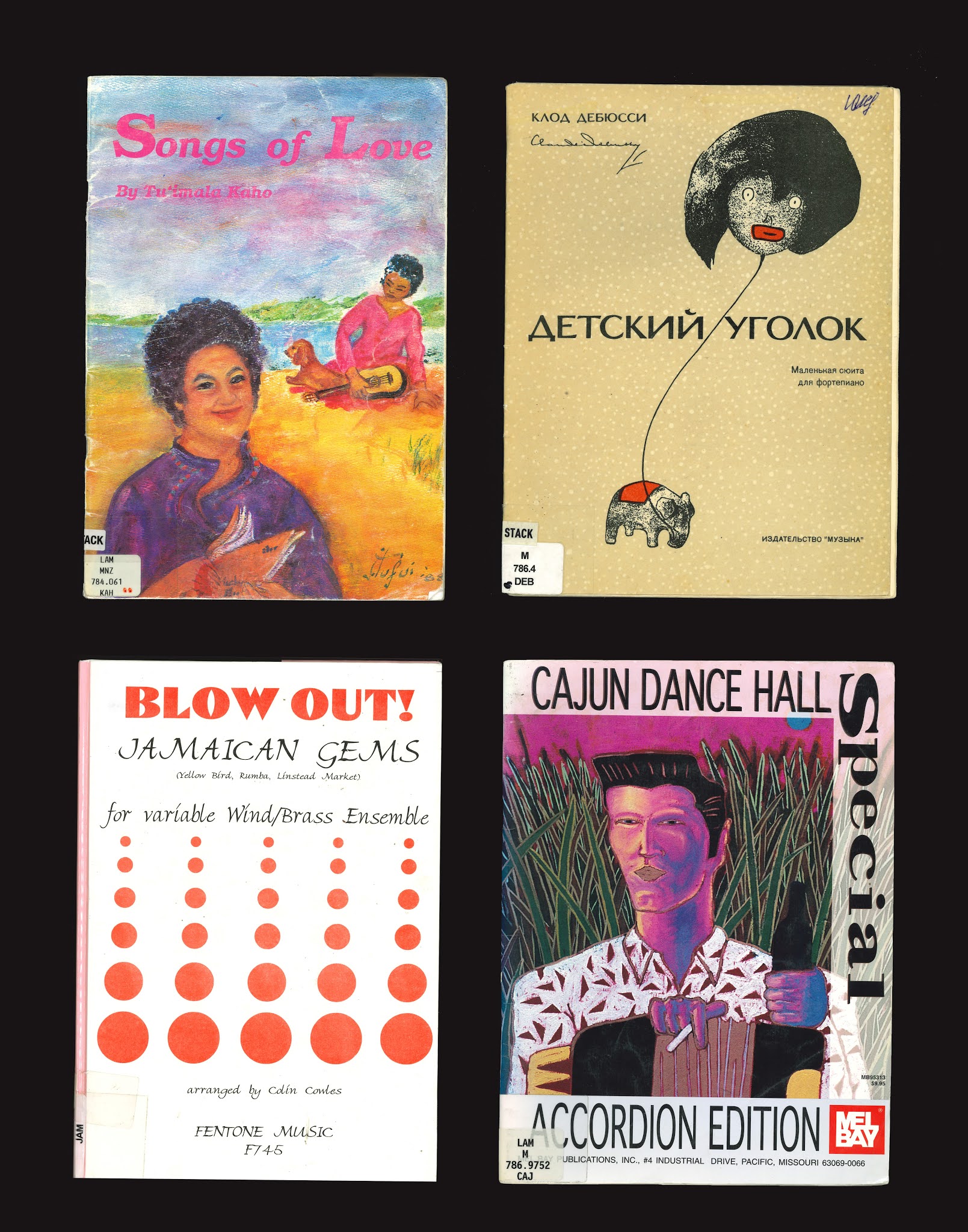 Books become music: a century of music score covers