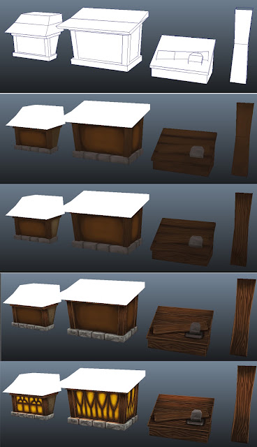 OJ ENVIRONMENT ARTIST BLOG: Blizzard Styled Texture Painting & Modular ...