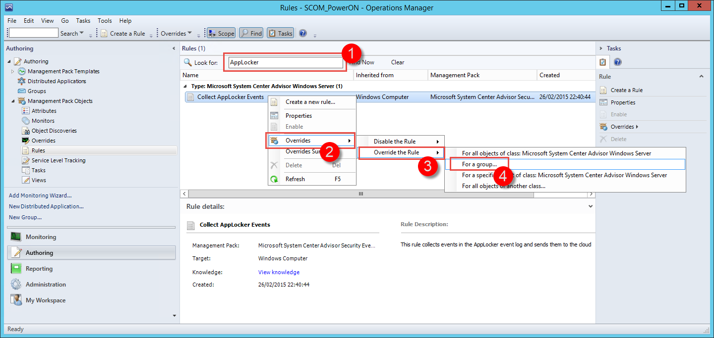 Operations Manager & OMS - Unable to access AppLocker event log on ...