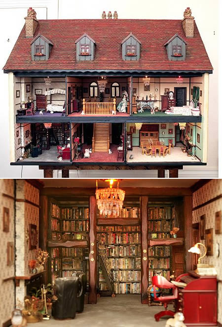 Casas de bonecas em miniaturas - Blog Dri Viaro - Família, viagens ...