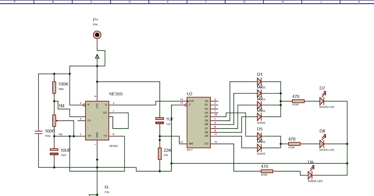 Cara Membuat Rangkaian Lighting System / Traffic Light use IC NE555 dan ...