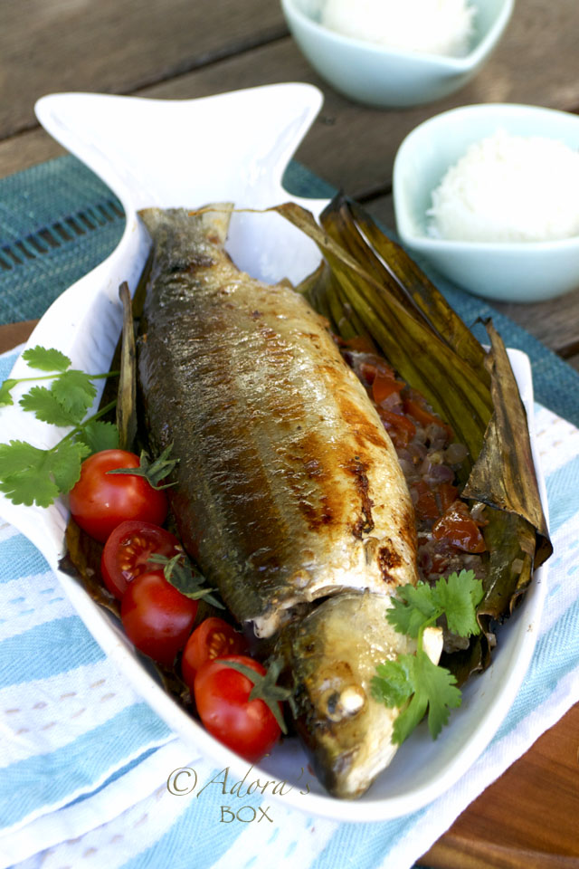Adora's Box: INIHAW NA BANGUS (GRILLED MILKFISH)