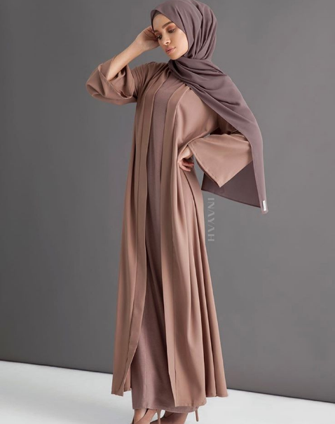 Gambar Baju Gamis Yang Simple - Model Hijab Terbaru