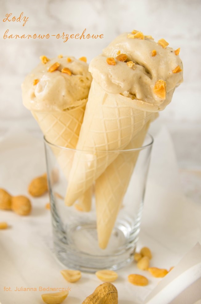 Obiad gotowy!: Lody bananowe z masłem orzechowym