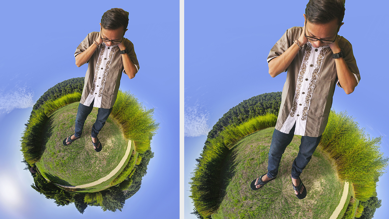 Tiny Planets Photoshop