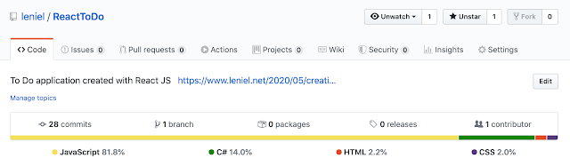 Leniel Maccaferri's blog: Creating a ReactJS To Do application with ...