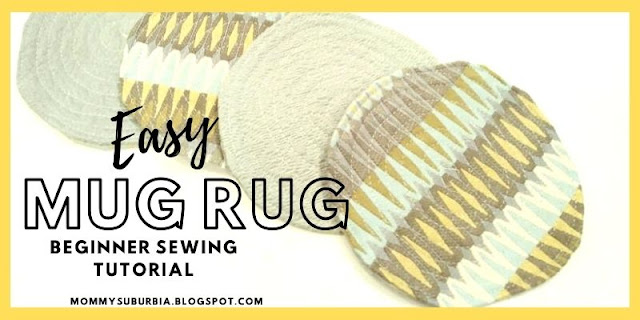 Mommy Suburbia: How to Make Round Fabric Coasters - Quick & Easy Sewing ...