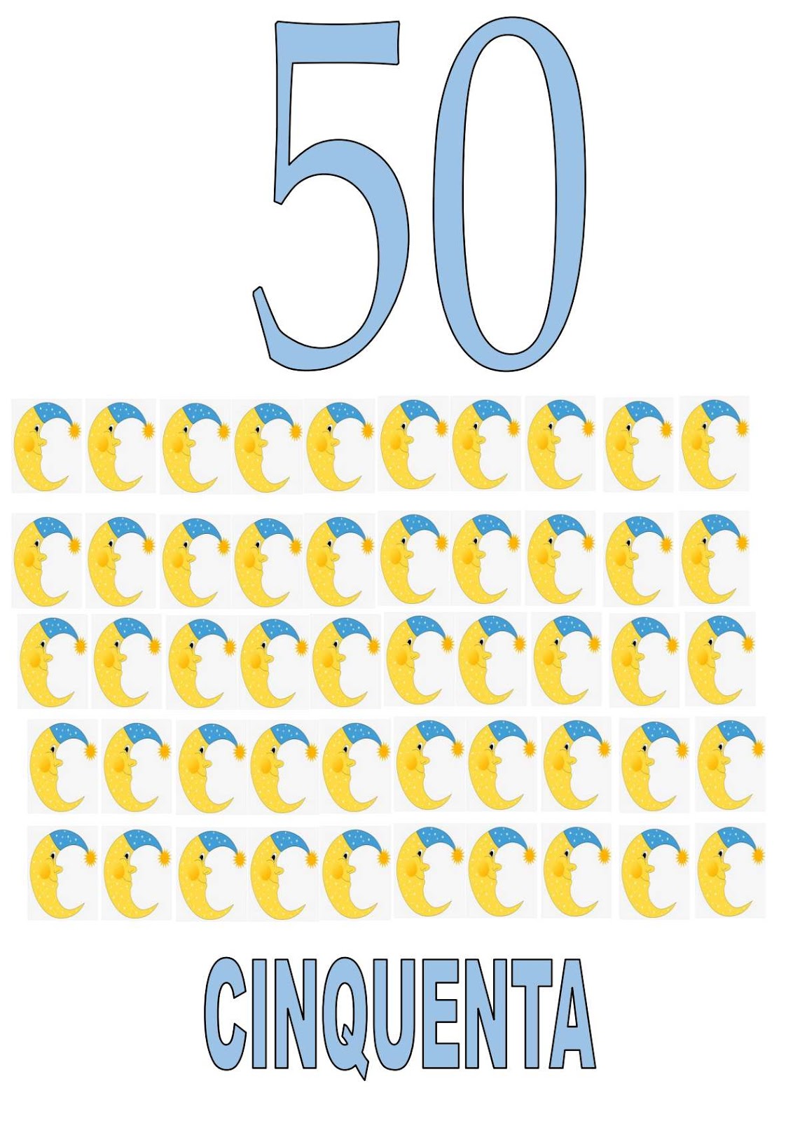 Cartazes dos números Cards coloridos e ilustrados com os números e as ...