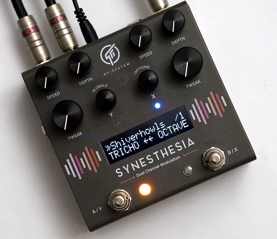 STOMP BOX STEALS: MODULATION- GFI SYSTEM Sythestheia..a Synth pedal? NO ...