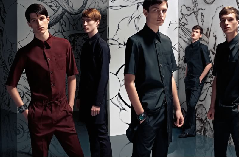 Famous Artist: Prada Male Models