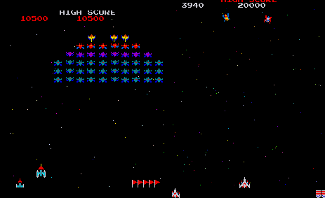 Metamorphosis: From Galaxian to Galaga