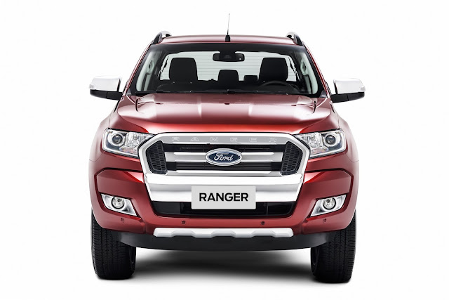 As primeiras imagens da Ford Ranger reestilizada