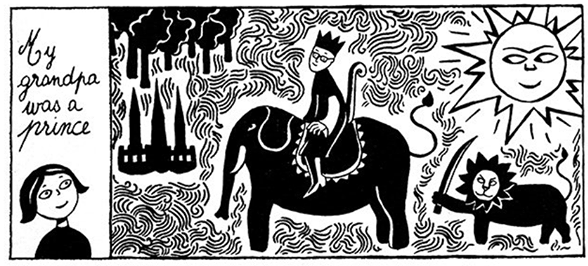 PERSEPOLIS: The Story of a chilhood.: The Water Cell