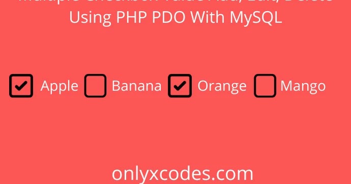 Php Get Multiple Values Checkbox Clipart