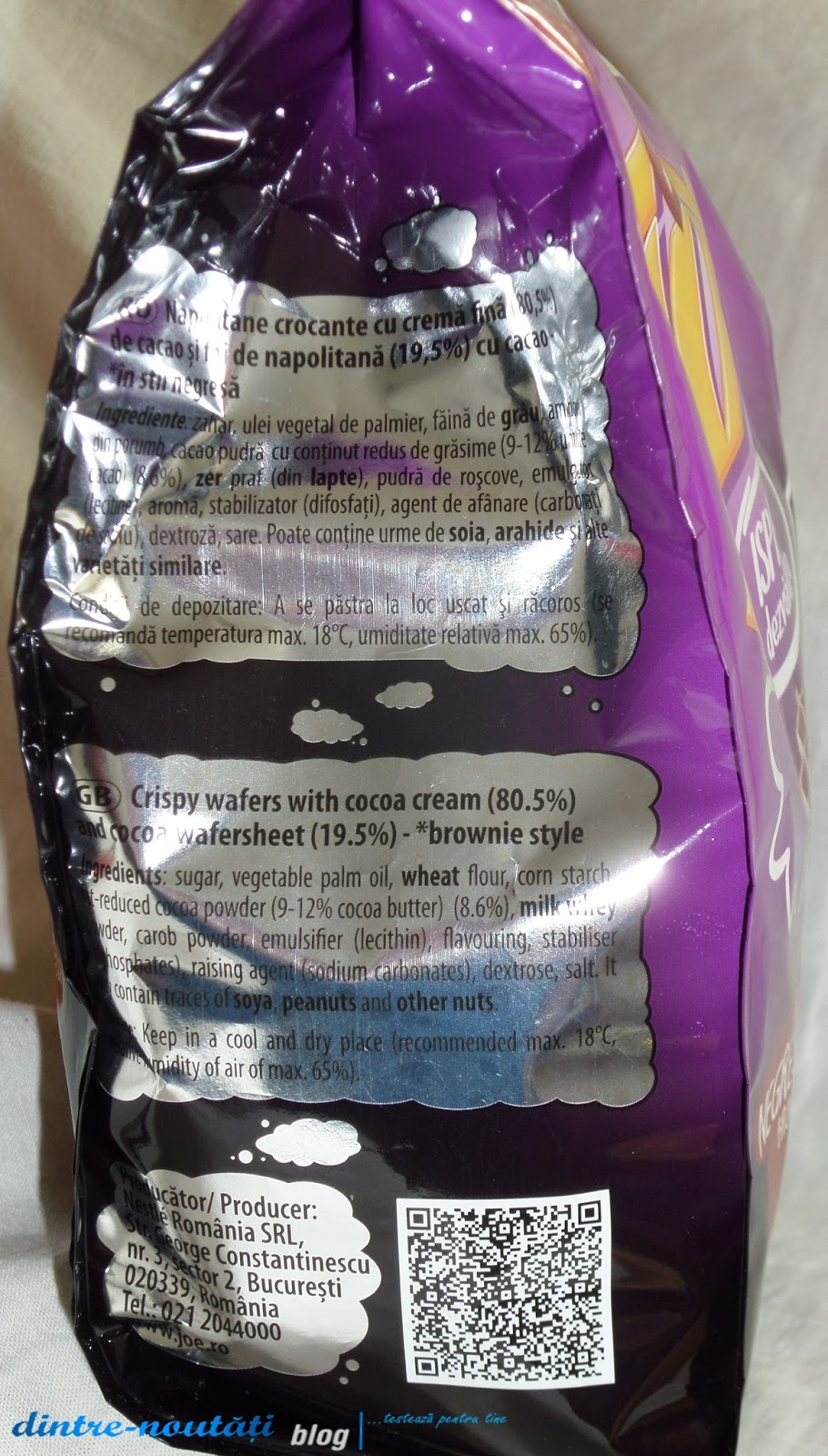 jOE Nestle ISPITE dezvăluite NEGRESĂ BROWNIE | D-Nblog. Păreri sincere ...