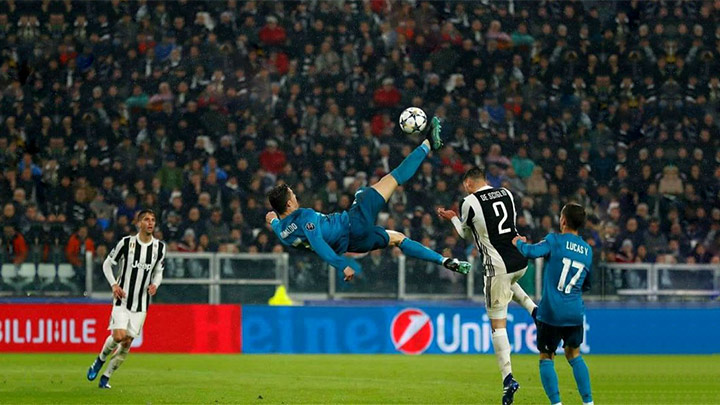 Cristiano Ronaldo Bicycle Kick Goal - Real Madrid vs Juventus - Video HD