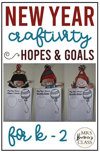 New Year Writing and Craftivity | Mrs. Bremer's Class